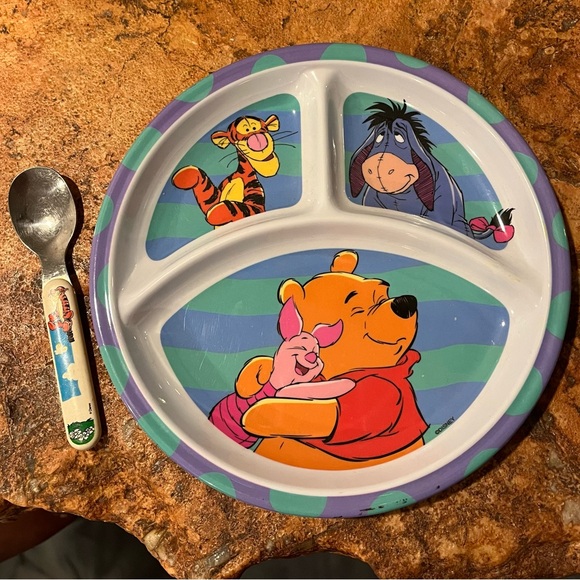 Disney | Dining | Vintage Zak Designs Disney Winnie The Pooh Melamine ...